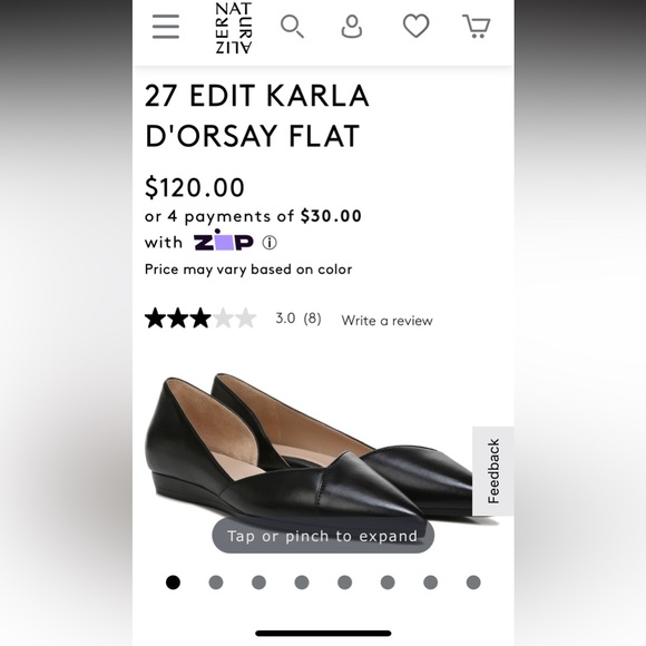 27 EDIT | Shoes | 27 Edit By Naturalizer Karla Dorsay Style Flats ...